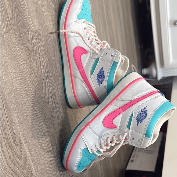 Nike | Shoes | Colorful Hightop Sneakers | Poshmark